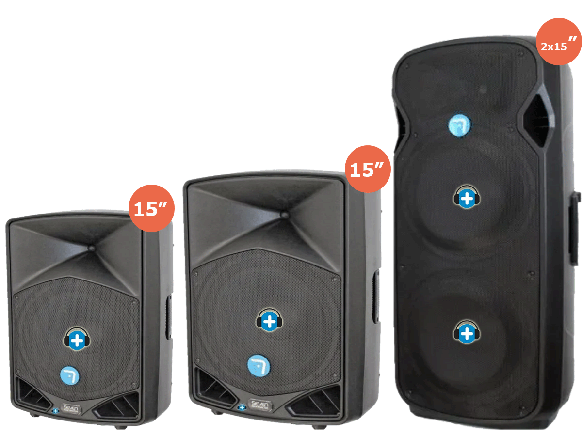 ¡Nuevos altavoces SEVEN APRO Sonido potente y equilibrado para eventos ...